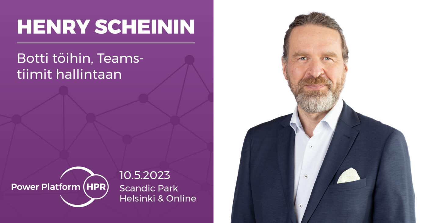 Botti töihin, Teams-tiimit hallintaan - MICROSOFT 365 HPR